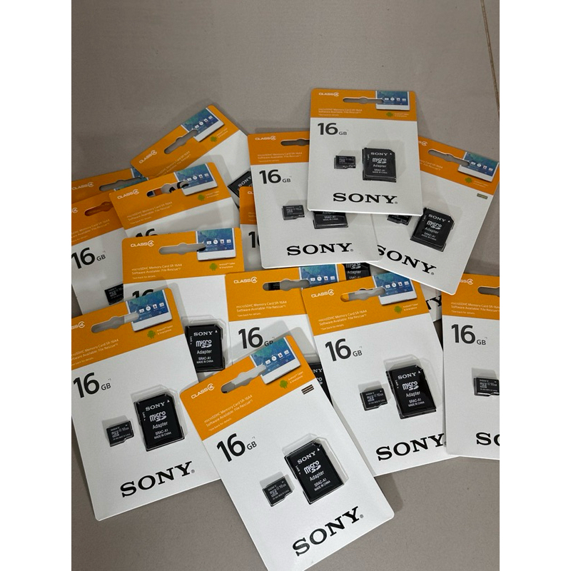 Jual Memory Card Micro SDHC SONY 16GB Class4 NEW ( BARU ) | Shopee ...