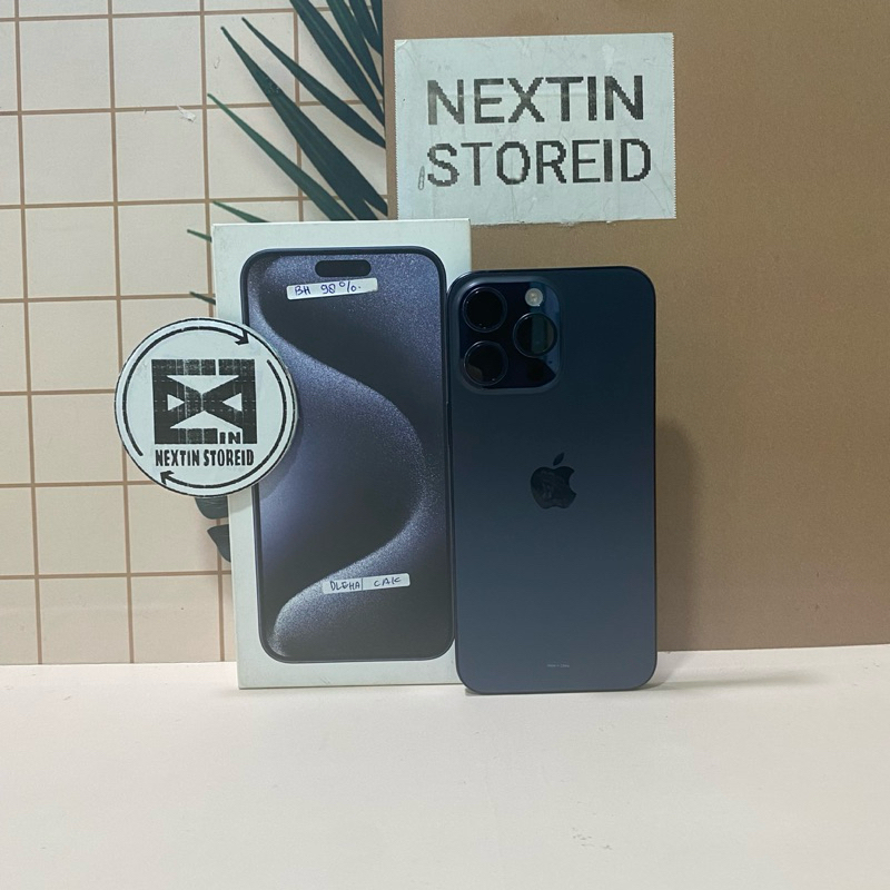 Jual IPHONE 15 PROMAX 256 IBOX SECOND FULLSET | Shopee Indonesia