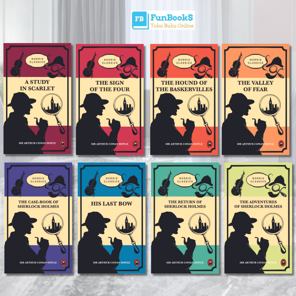 Jual Buku Novel English Version - Norris Book Sherlock Holmes | Shopee ...