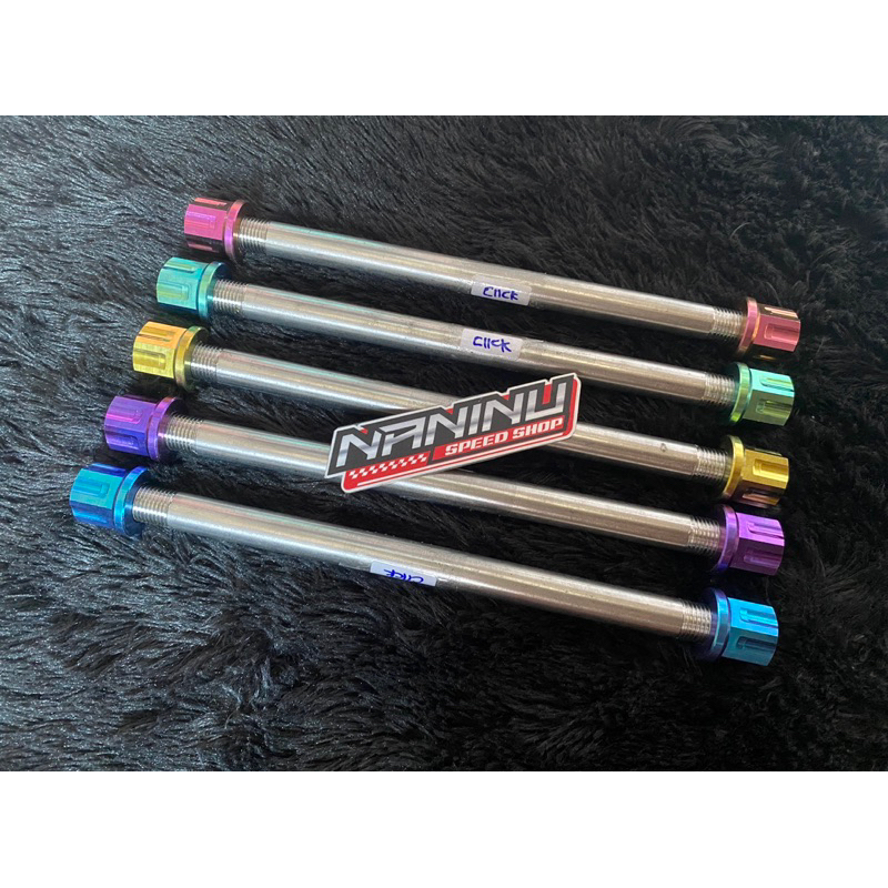 Jual As Roda Depan Vario 125/150 Sccopy Mur Titanium | Shopee Indonesia