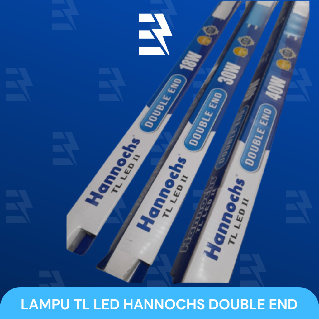 Jual LAMPU TL LED / NEON LED / T8 HANNOCHS DOUBLE END 18W 30W 40W COOL ...