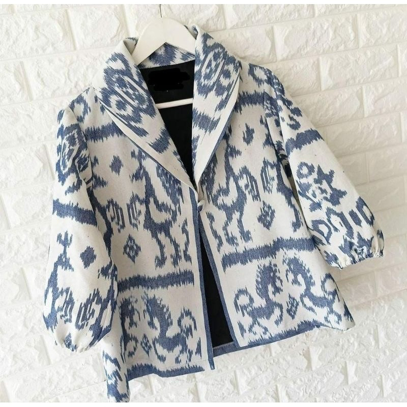 Jual blazer tenun sumba ntt original | Shopee Indonesia