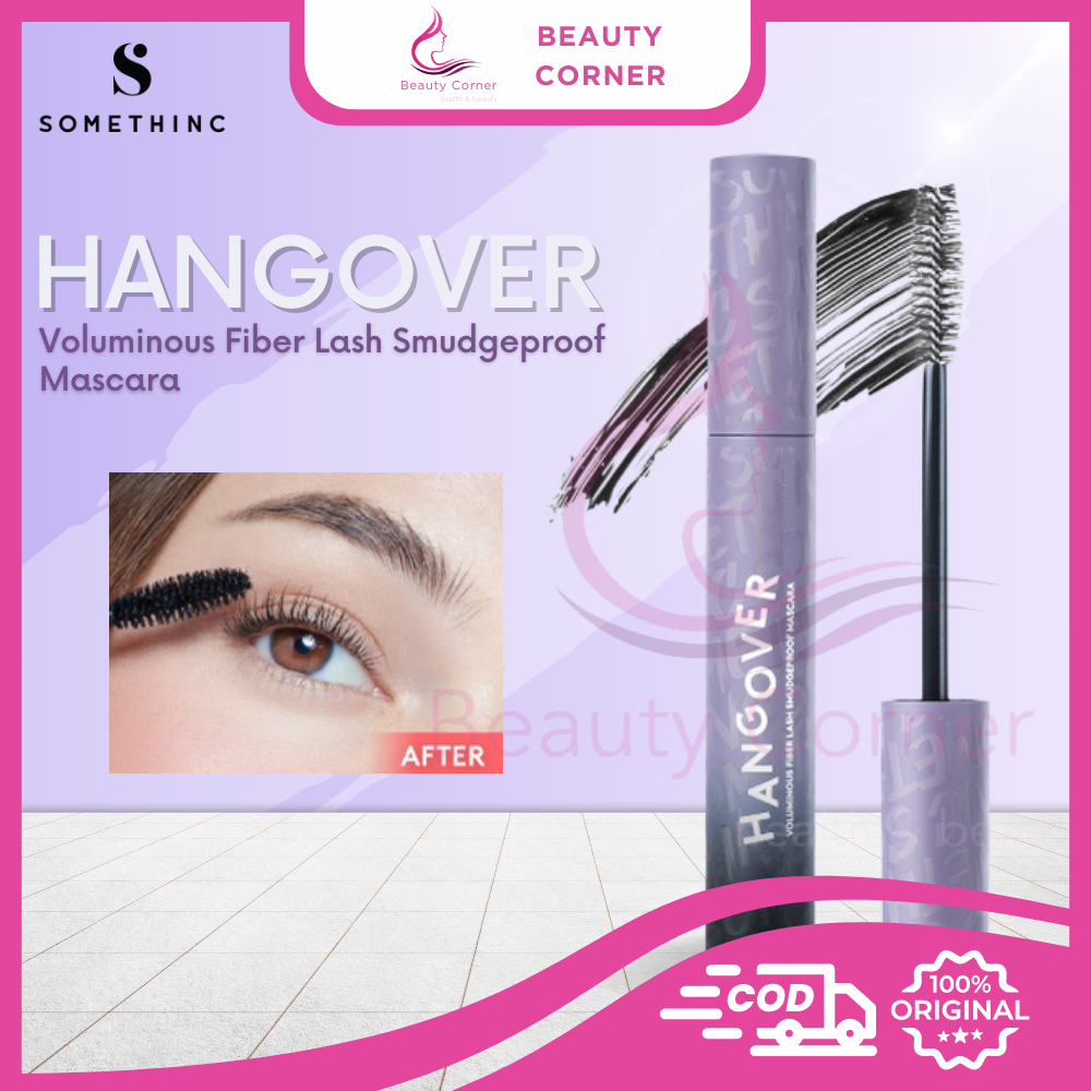 Jual Somethinc Hangover Voluminous Fiber Lash Smudgeproof Mascara ...