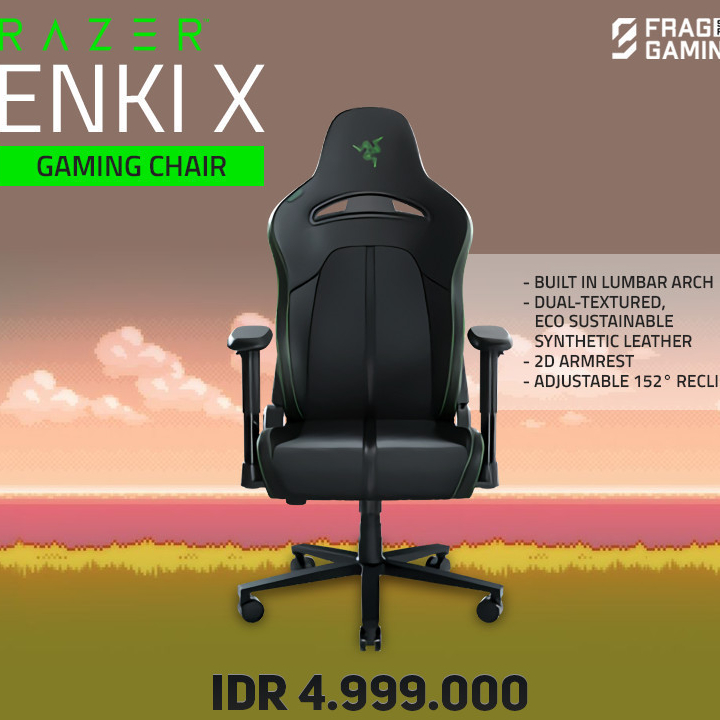 Jual Razer ENKI X / Enki- X / EnkiX Gaming Chair - Kursi Gaming ...
