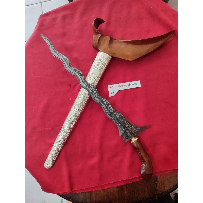 Jual Keris Nusantara Sabuk Inten murah bagus asli tempa | Shopee Indonesia