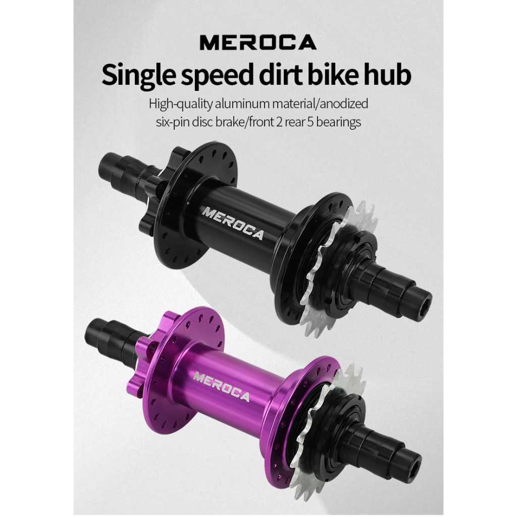 Jual Meroca Female Axle Freehub 10 x 135 mm 32 hole 6 six bolt DJ BMX ...