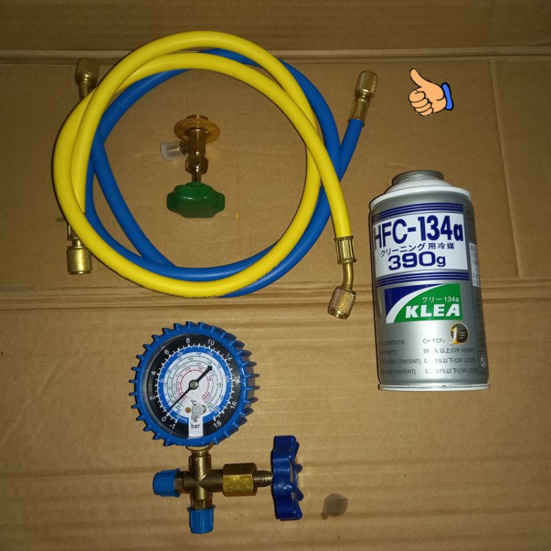 Jual Paket isi freon R-134 (kulkas) Tanpa Clamp Meter | Shopee Indonesia