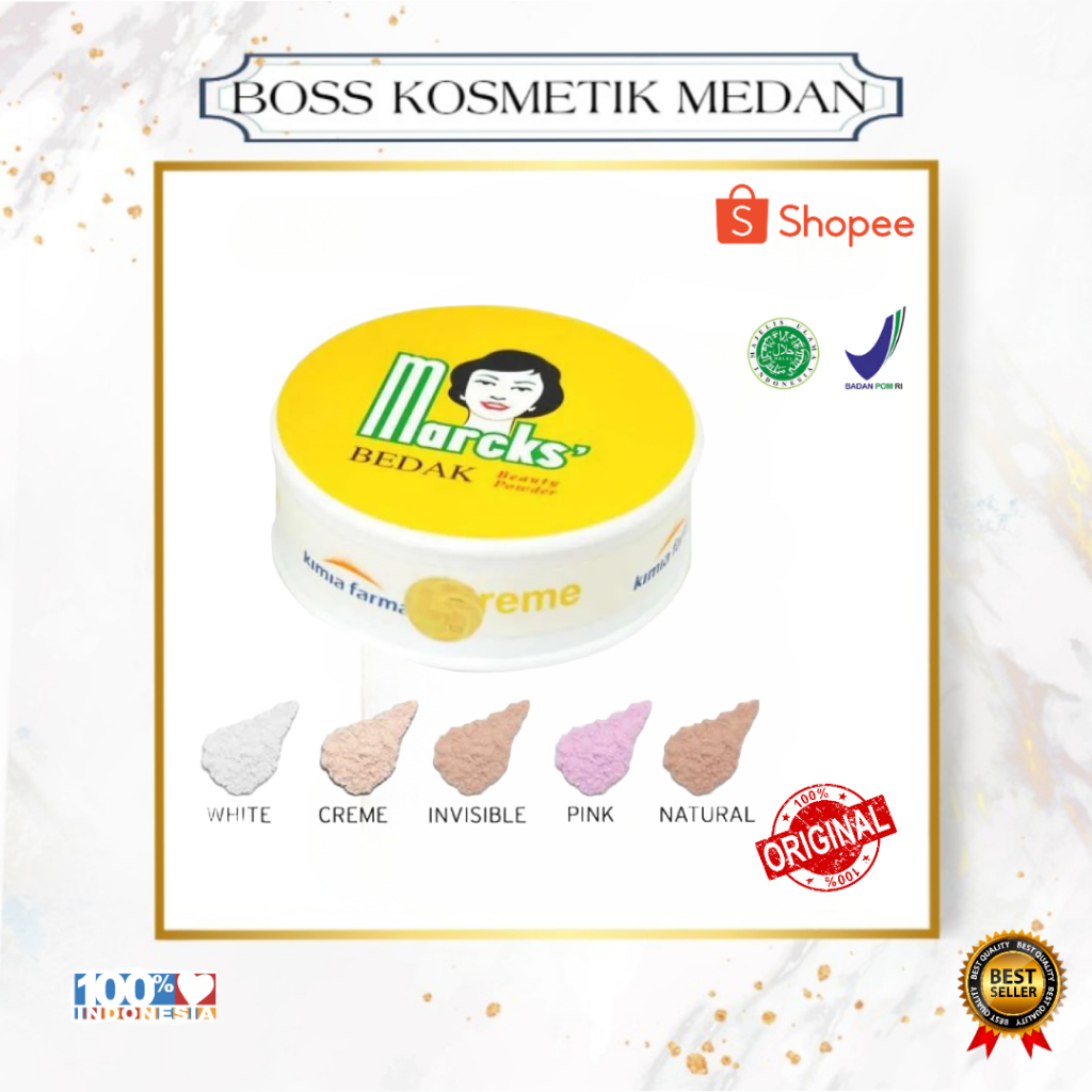 Jual Marcks Bedak Tabur 40gr Classic - Beauty Powder | Shopee Indonesia