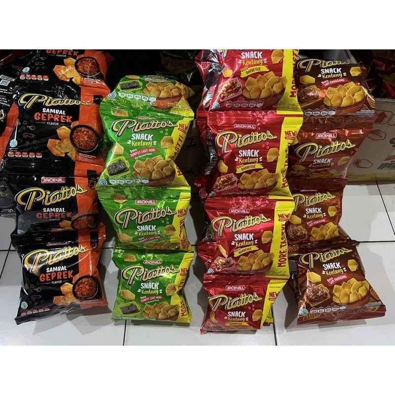 Jual PIATTOS SNACK KENTANG 15 GR X 10 BKS VARIANT RASA | Shopee Indonesia