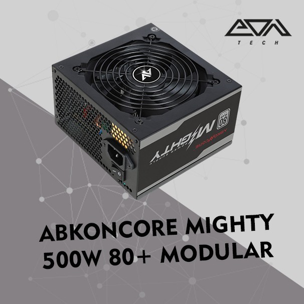 Jual Power Supply Abko NCore ABKONCORE Mighty 500W 80+ Full Modular | PSU 500Watt 80Plus ...