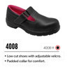 Jual Cheetah safety shoes women 4008H low cut with verco strap | Shopee ...