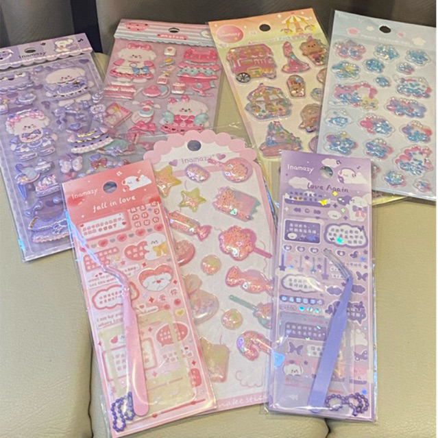 Jual Cute sticker pack 2D, 3D / timbul | Shopee Indonesia