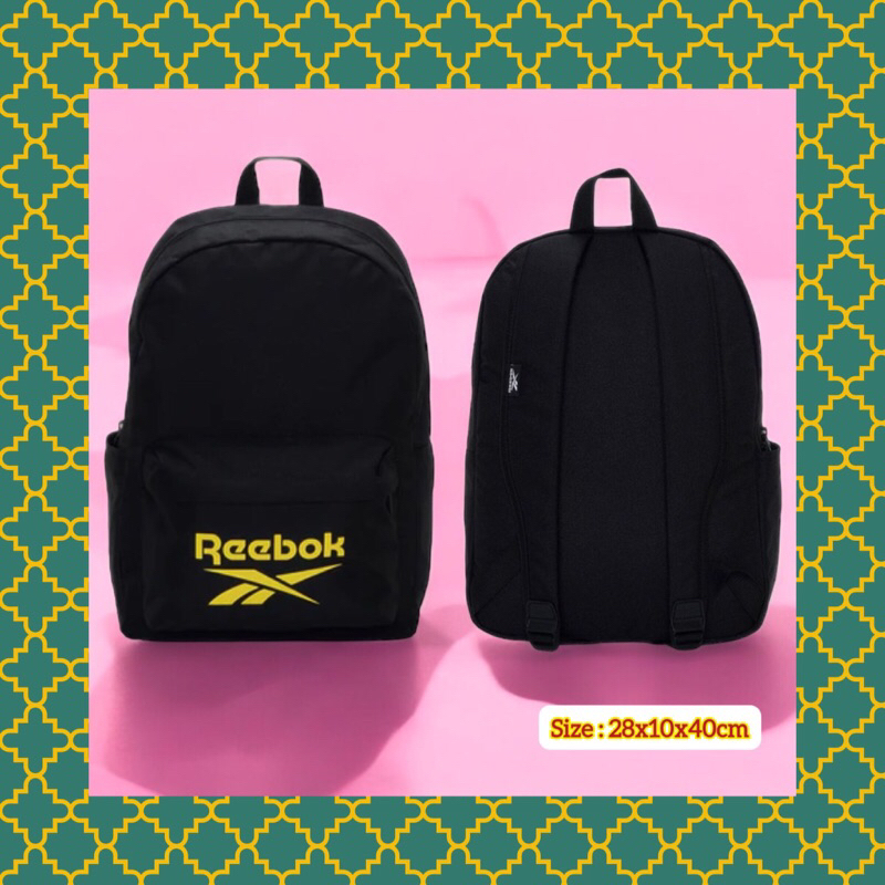 Jual Reebok Backpack Black (Tas Ransel) | Shopee Indonesia