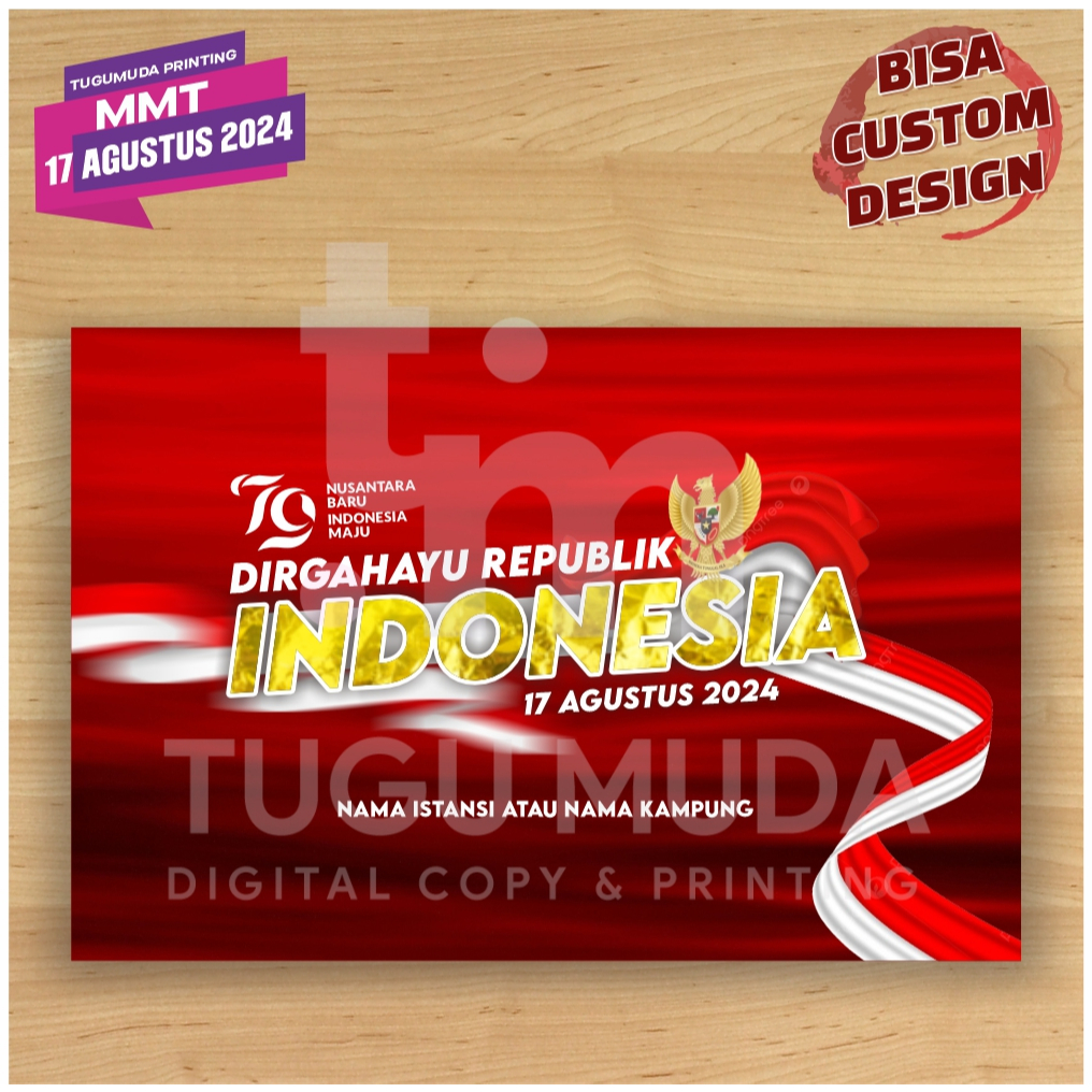 Jual Cetak Spanduk|Banner|MMT - HUT RI - INDONESIA MERDEKA - LOMBA 17AN ...