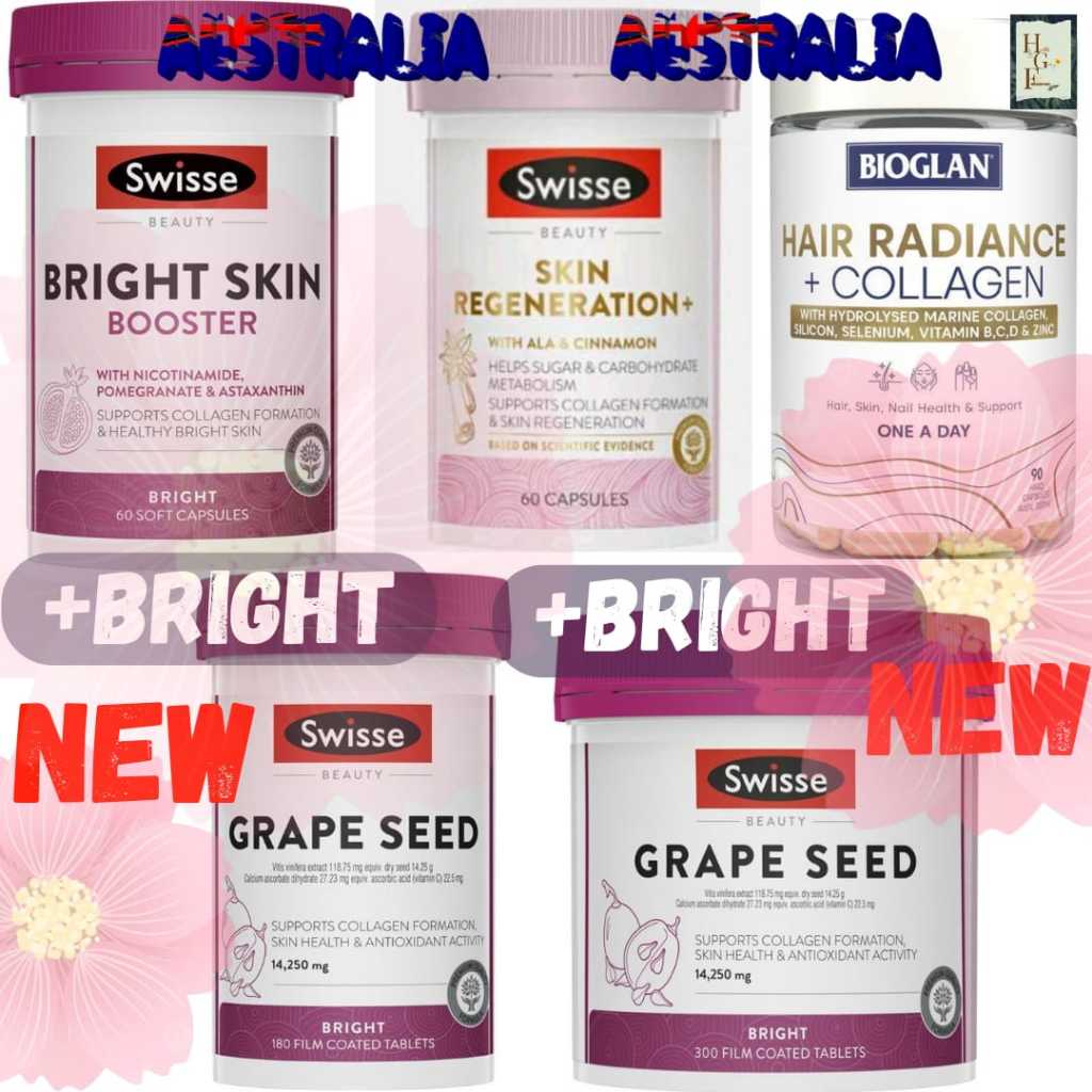 Jual Swisse Skin Regeneration, Swisse Radiant Skin & Nature's Way ...