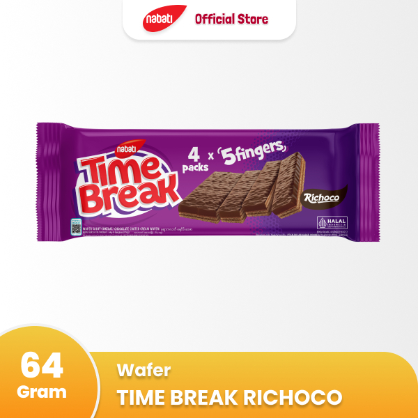 Jual TIME BREAK Richoco 64g | Shopee Indonesia