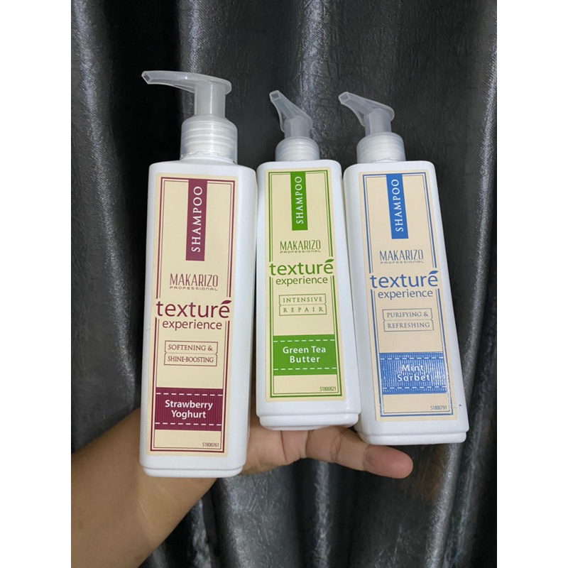 Jual Makarizo Professional Texture Experience Shampoo 250mL | Shopee ...