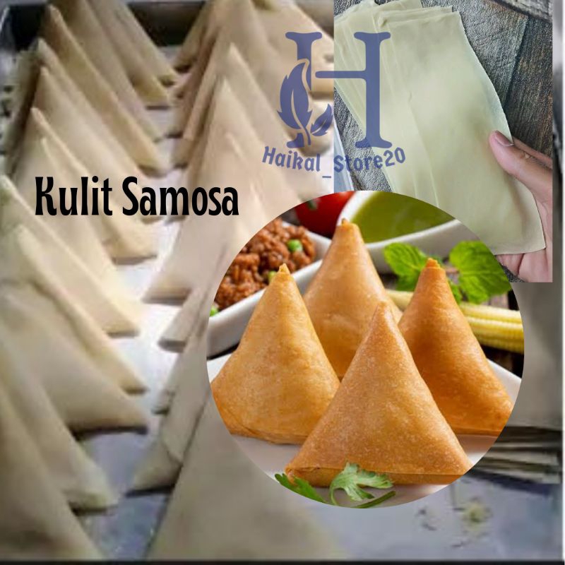 Jual Kulit Samosa Lembut lentur isi 50 Lembar Halal | Shopee Indonesia