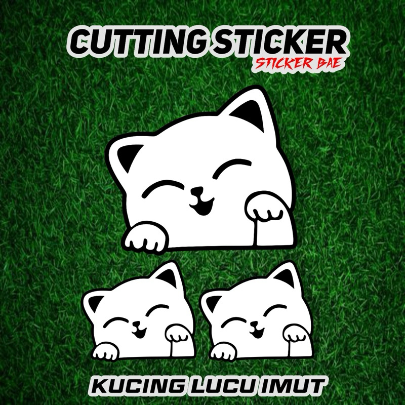 Jual stiker kucing lucu stiker cutting lapis bukan printing bisa ... Jual stiker kucing lucu stiker cutting lapis bukan printing bisa ...