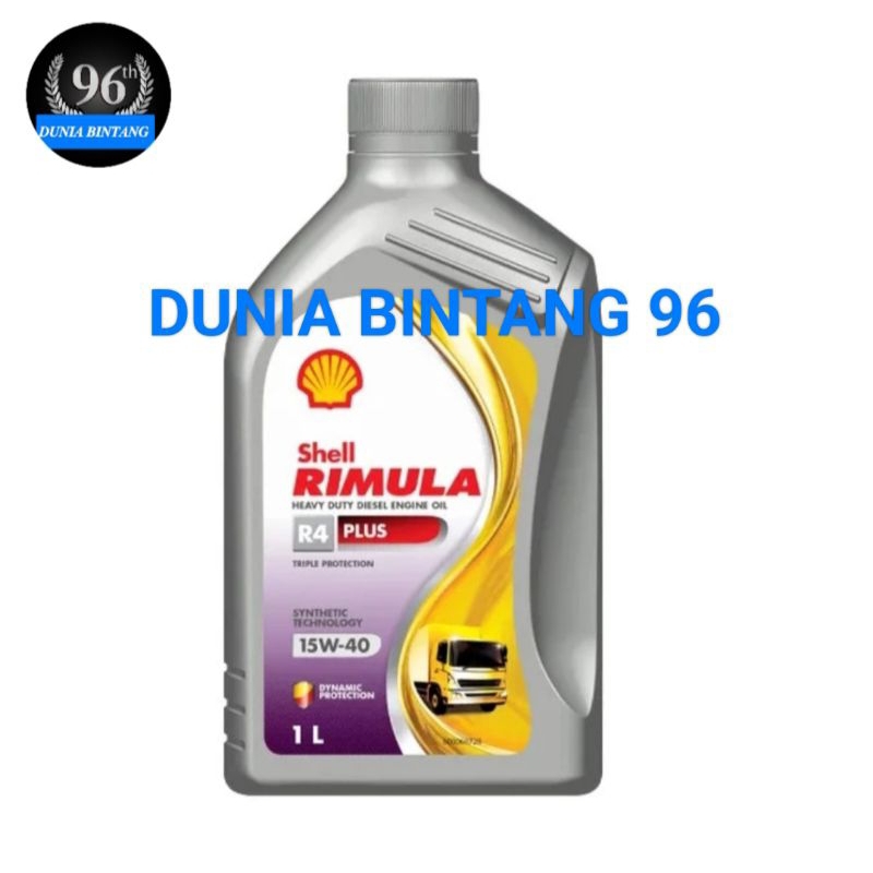 Jual Oli Mesin Mobil Shell Rimula R4 Plus (1L) | Shopee Indonesia