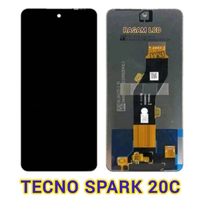 Jual Lcd touchscreen TECNO SPARK 20C(BG7) full set | Shopee Indonesia