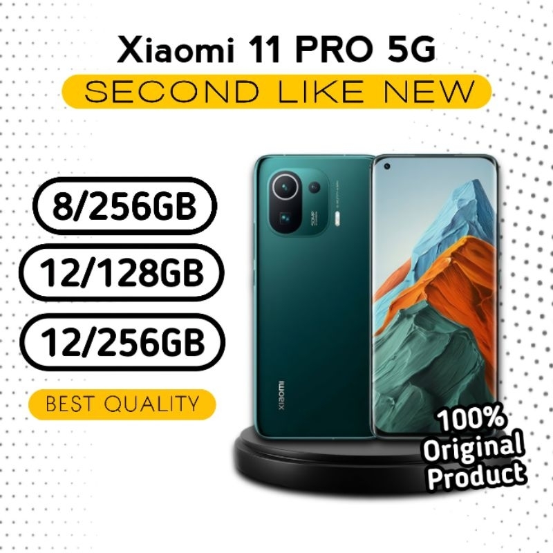 Jual [SINYAL PERMANEN] Xiaomi Mi 11 Pro 5G RAM 8GB/256GB Second ...