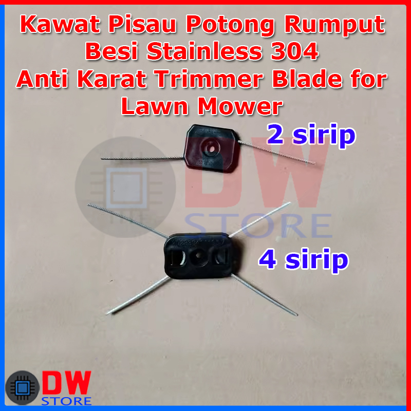 Jual Kawat Mata Pisau Mesin Potong Rumput Lawn Mower Besi Kawat ...