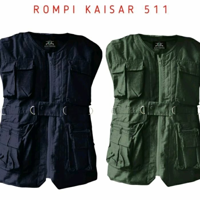 Jual Rompi lapangan pria utdoor vest pria kekinian rompi kerja rompi ...