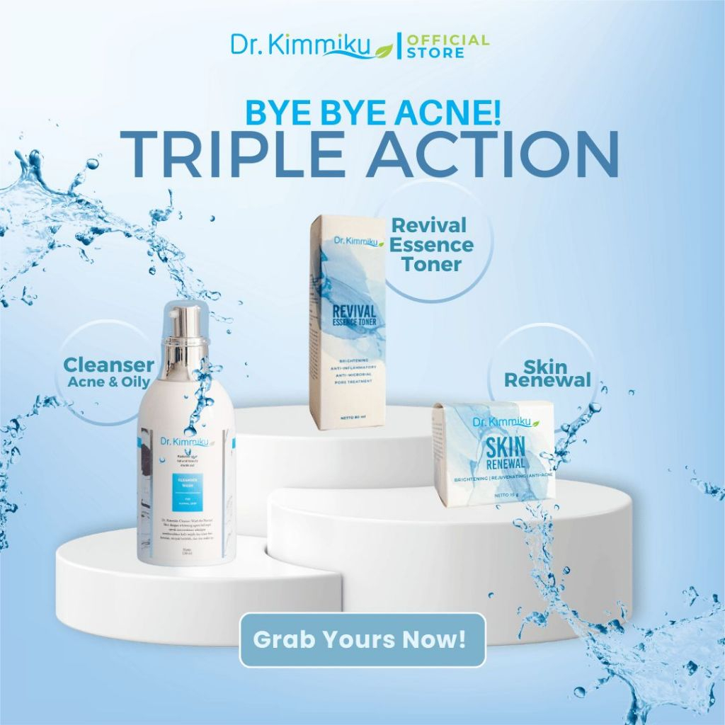 Jual Dr. Kimmiku Triple Acne Fighter – Atasi Jerawat | Memperbaiki ...