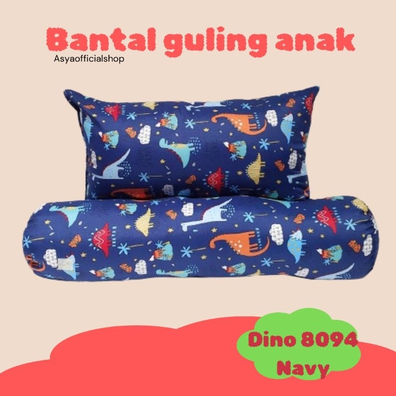 Jual Bantal Guling Anak Motif Dinosaurus - Bantal Anak Dino - Guling ...