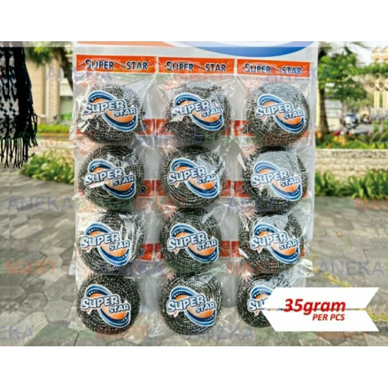 Jual SABUK BESI STAINLESS STEEL / SABUK BESI CUCI PIRING / KAWAT CUCI ...