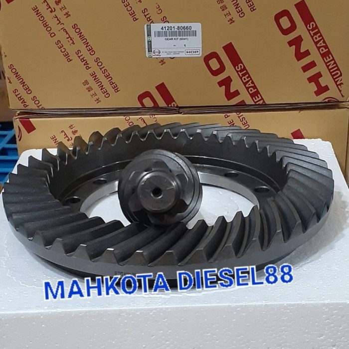 Jual GIR SET GIGI GARDAN HT125 HT130 TEBAL GEAR SET GEARSET HT130 6X41 ...