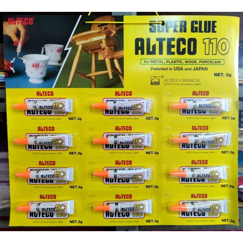 Jual Lem ALTECO Super Glue 3 gram ( Satuan ) | Shopee Indonesia