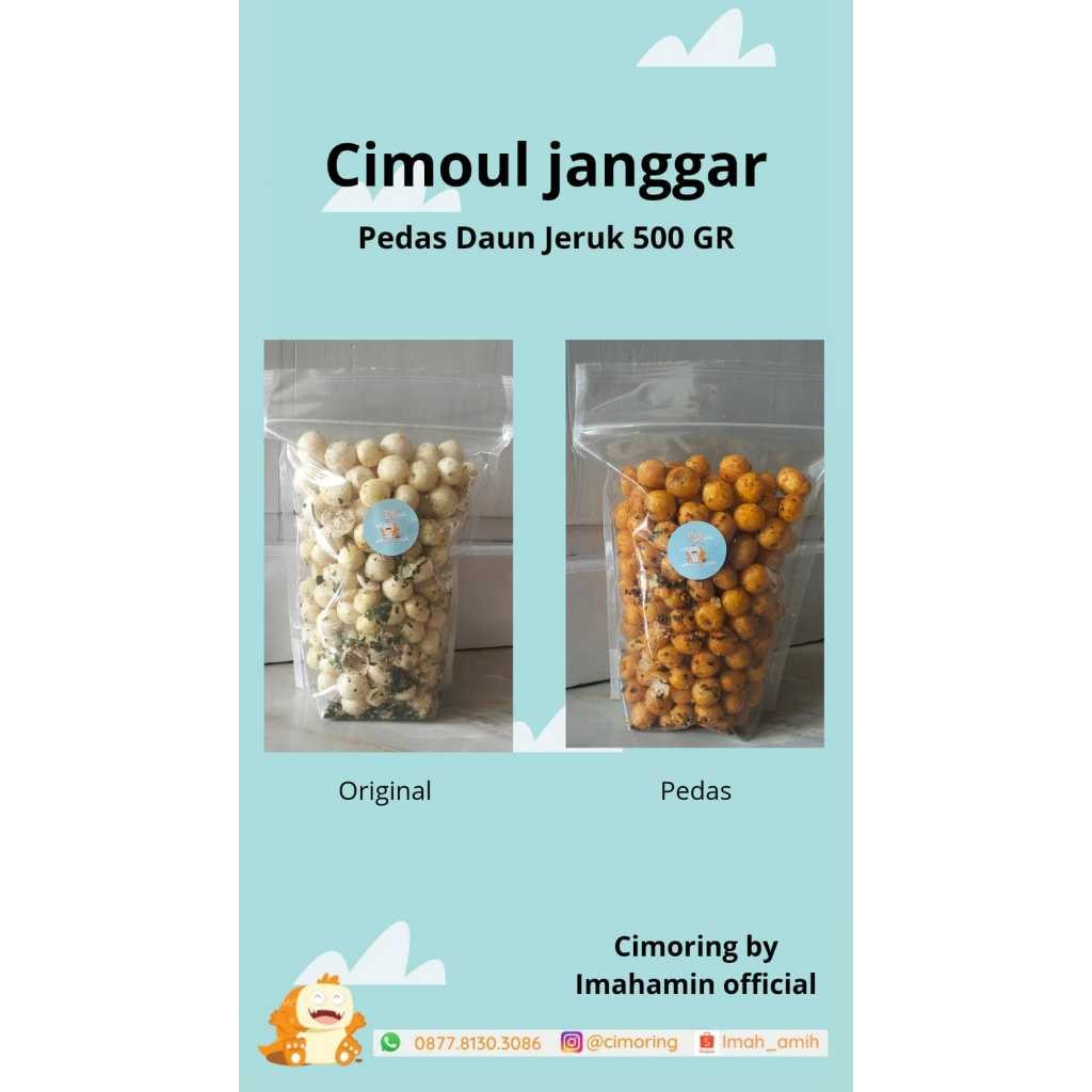 Jual BUY 1 GET 1 CIMOUL JANGGAR (250Gr Spicy dan 250Gr Original ...