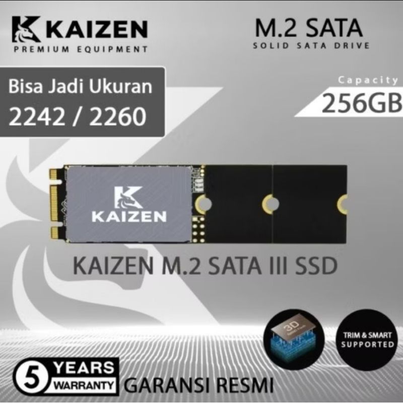 Jual Kyo Kaizen Series M2 SATA SSD 256GB (BNOB) | Shopee Indonesia