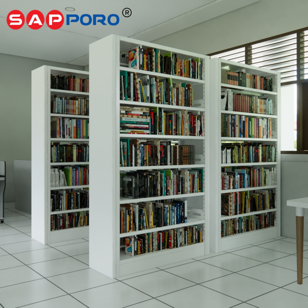 Jual [ LUAR JABODETABEK ] SAPPORO WIETZEN - Rak Buku Perpustakaan | Rak ...