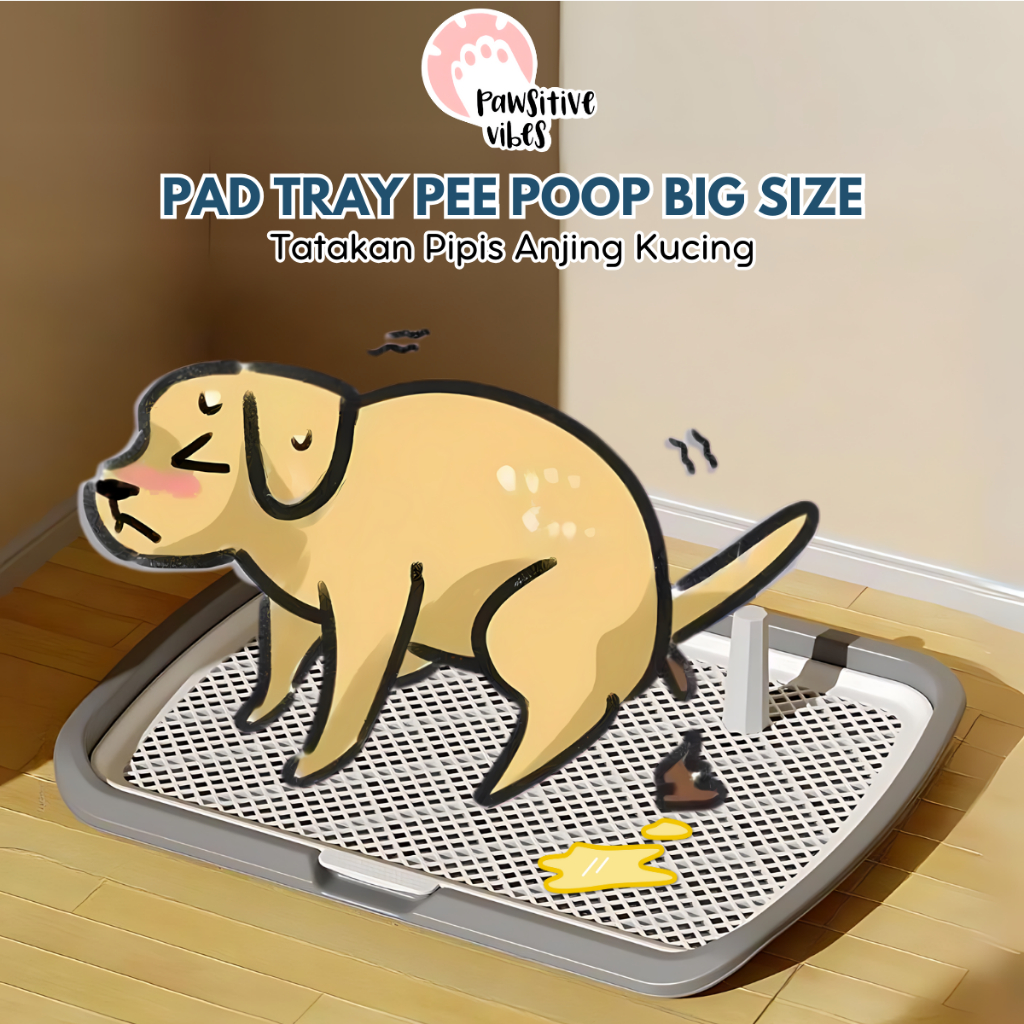 Jual Pet Toilet Training Pee Poop - Tempat Pipis Tipe Datar Untuk ...