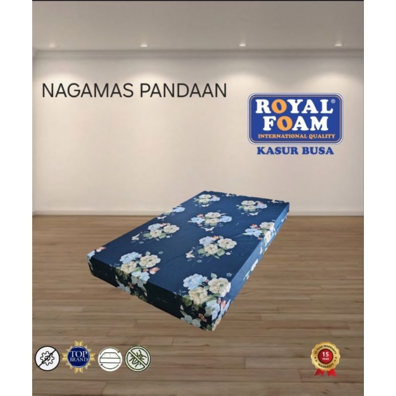 Jual Kasur Busa Cover ROYAL FOAM ukuran 90x200x10cm—30cm ORI 1000% ...