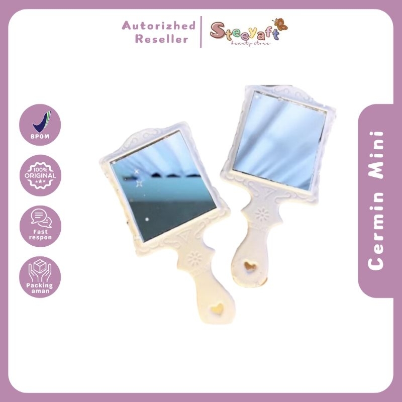 Jual Kaca Make Up Traveling - Cermin Mini Estetik - Souvenir Cermin ...