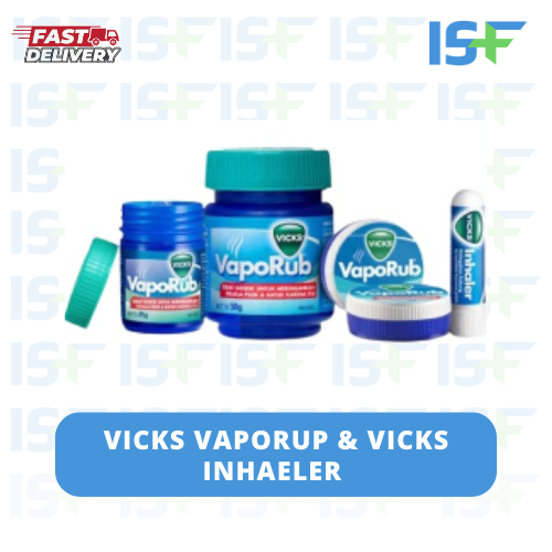 Jual ISF Vicks VapoRub Gosok Anak Vapo Rub Vick Balsem & Viks Inhaler ...