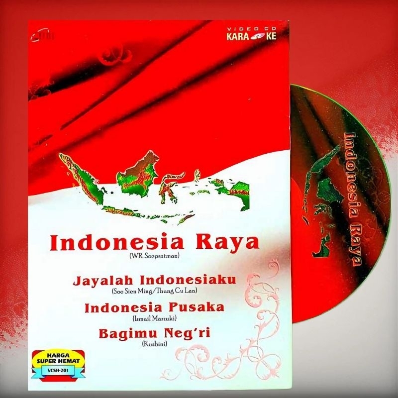 Jual KASETVCD ORIGINAL BISA BUAT KARAOKE VIDEO LAGU INDONESIA RAYA ...