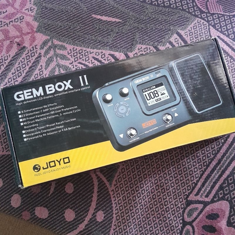 Jual Joyo Gem Box 2 Digital effect | Shopee Indonesia