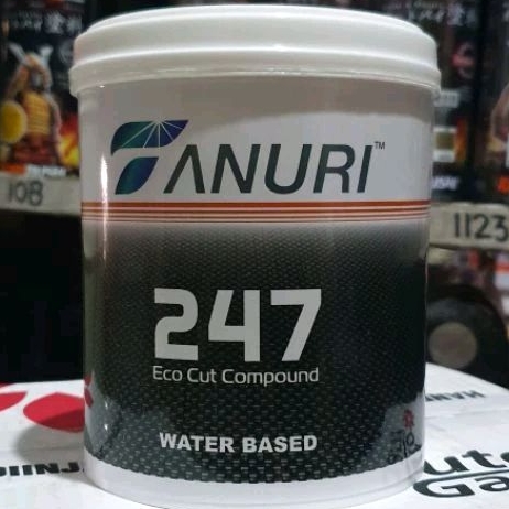 Jual KOMPON TANURI WATER BASED 247 ECO CUT COMPOUNS 1KG | Shopee Indonesia