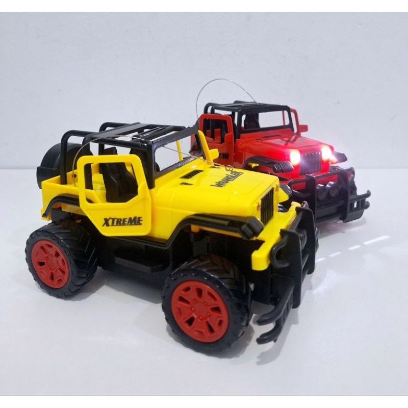 Jual [capt] Mainan Mobil Remote Control Jeep Skala 1 : 18 - RC Off-Road ...