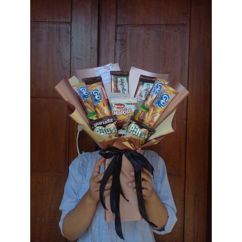 Jual Buket Snack/ Buket Jajan/Buket wisuda/Buket ultah /buket murah ...