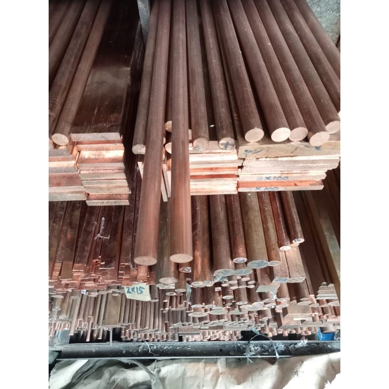 Jual as tembaga diameter 22mm x 4000mm-as tembaga | Shopee Indonesia