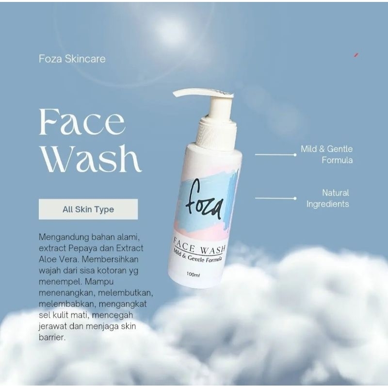 Jual Facial Wash Foza | Shopee Indonesia