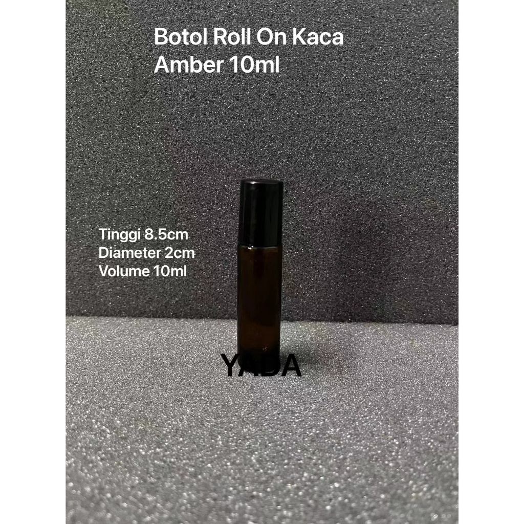 Jual Yada Botol Roll On Kaca Amber 10ml | Shopee Indonesia