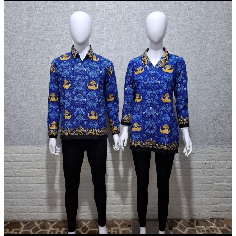 Jual seragam KORPRI / ASN / PNS PRIA dan WANITA terbaru lapis furing | Shopee Indonesia