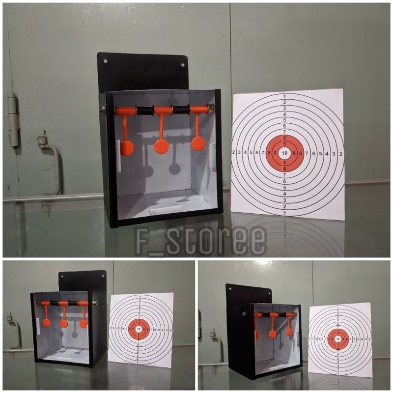 Jual Siluet Metsil Target Tembak Kotak Tebal Sasaran Tembak Metal ...
